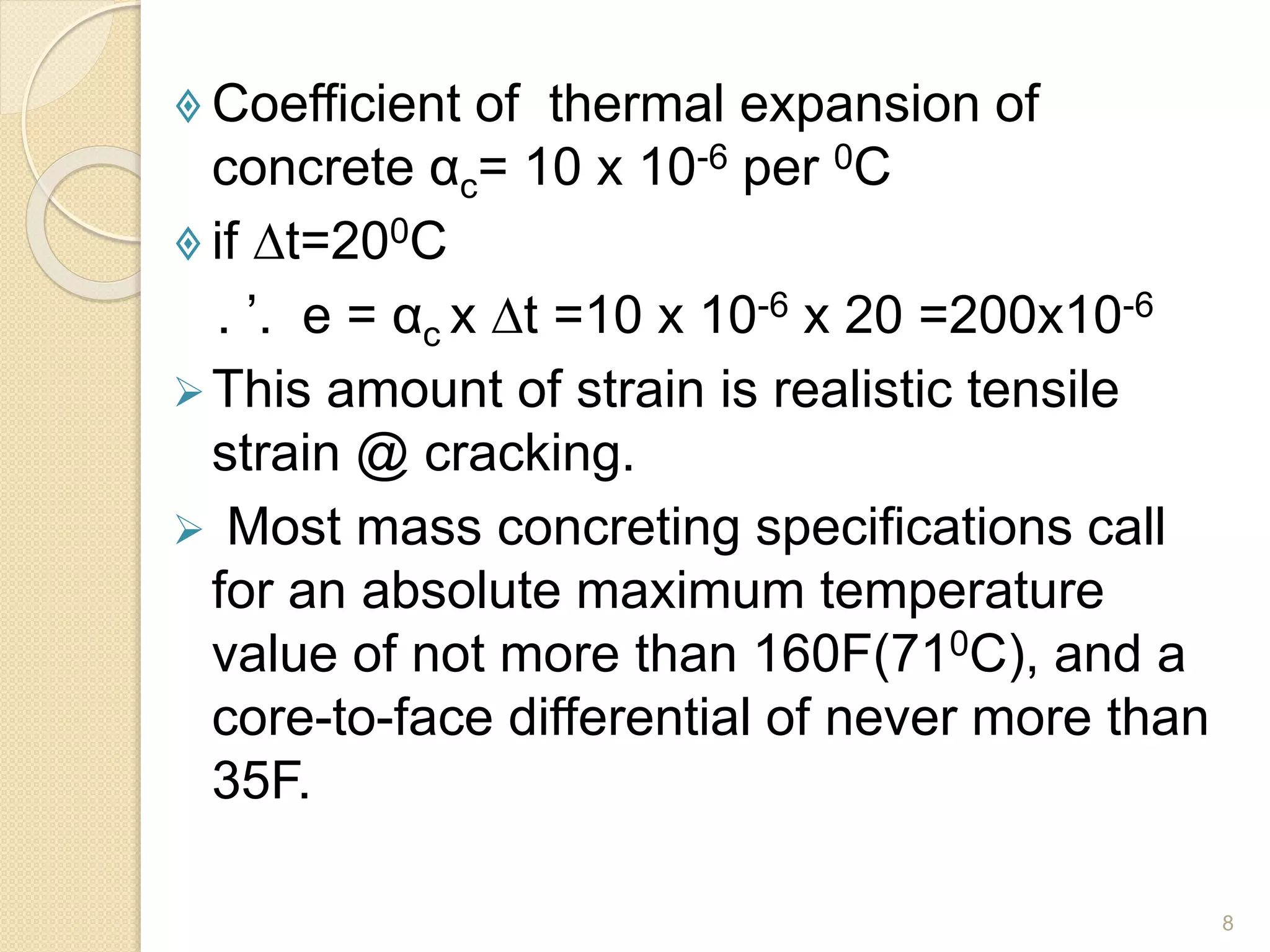 MASS CONCRETE | PPTX