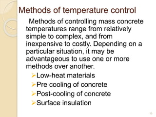 MASS CONCRETE | PPTX