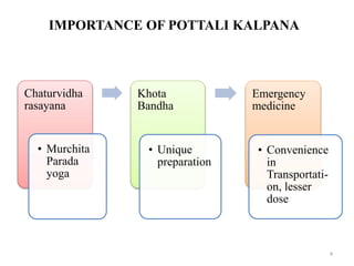 Pottali Kalpas | PPT