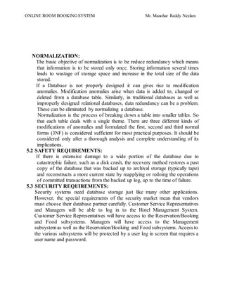 online room booking system | DOCX