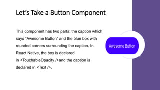 Beautiful UI in react native By - nativebase.io