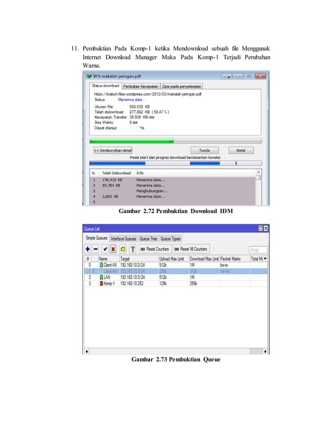 Laporan Konfigurasi Dasar Mikrotik | DOCX