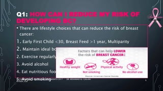 Breast Cancer and Family History KSA 2018 | PPT