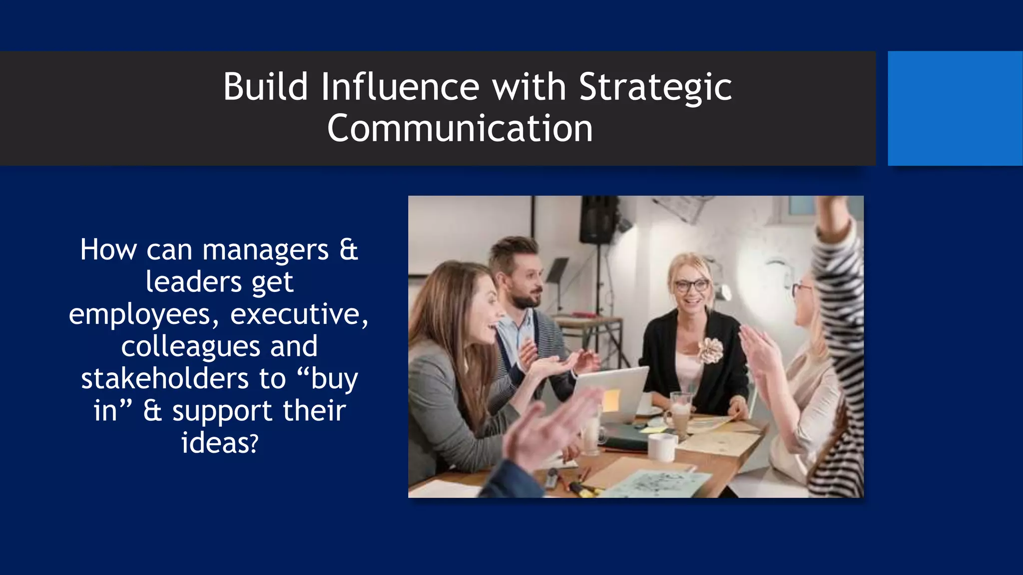 Strategic Communication in the Workplace | PPTX