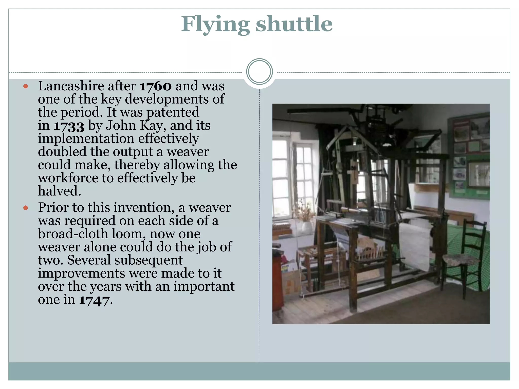 INVENTION AND INNOVATION DUE TO INDUSTRIAL REVOLUTION | PPTX