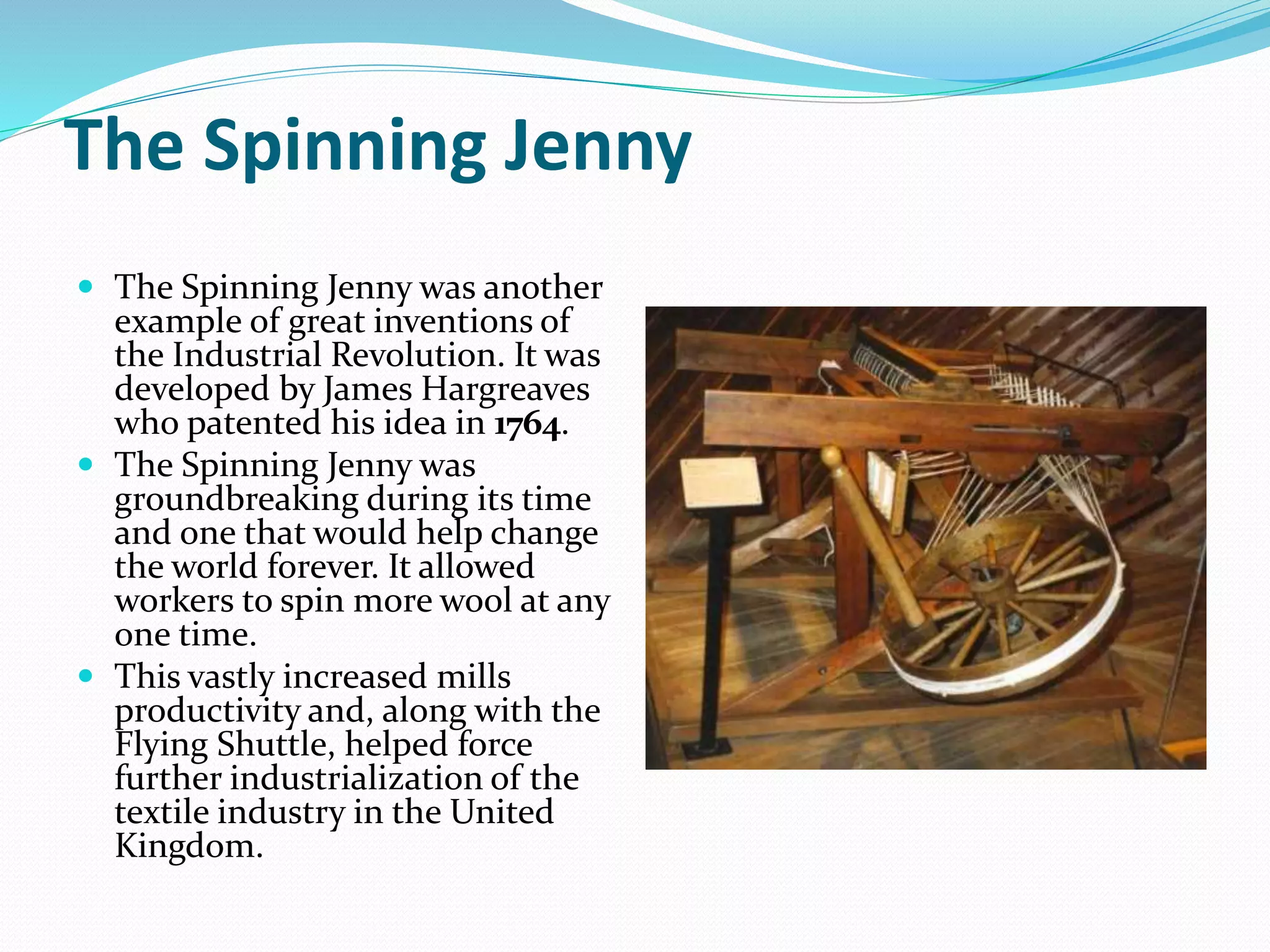 INVENTION AND INNOVATION DUE TO INDUSTRIAL REVOLUTION | PPTX