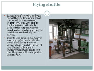 INVENTION AND INNOVATION DUE TO INDUSTRIAL REVOLUTION | PPTX