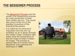 INVENTION AND INNOVATION DUE TO INDUSTRIAL REVOLUTION | PPTX