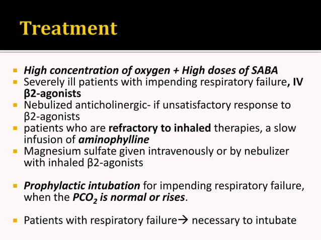 Asthma and status asthmaticus | PPTX
