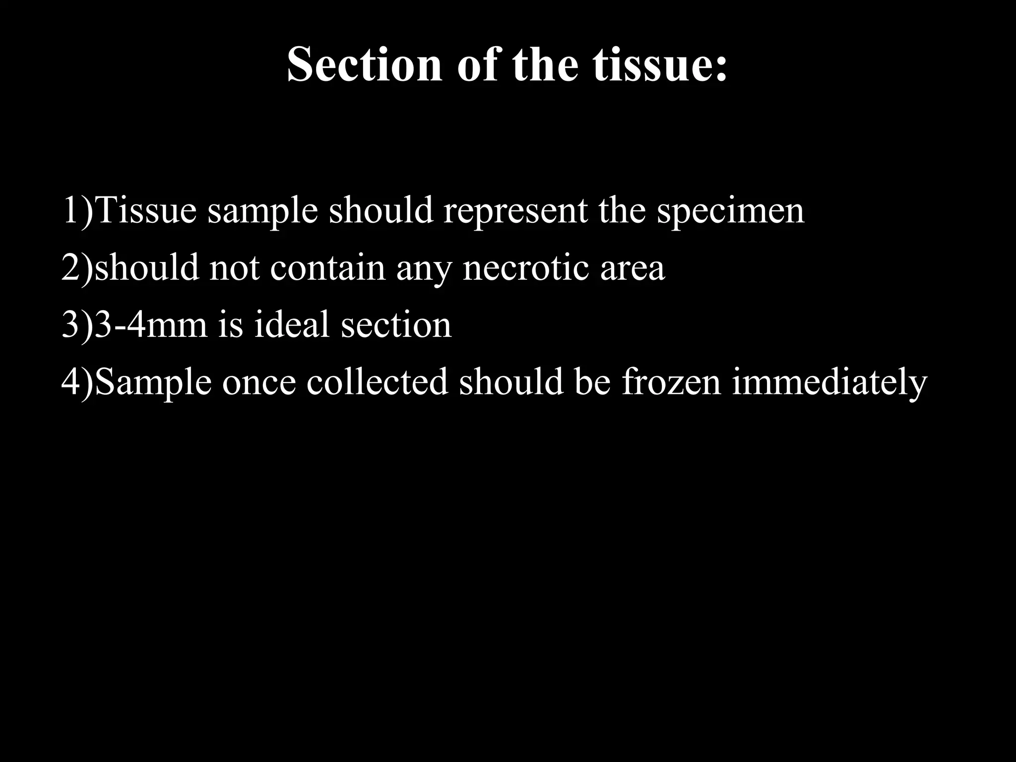 Frozen Section Basics | PPT