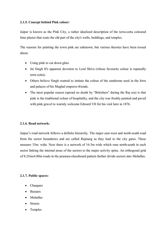 Study Tour Report: Jaipur | PDF | Asia Travel | Travel Locations