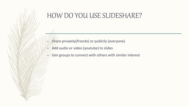 Slideshare powerpoint presentation | PPTX | Technology & Computing