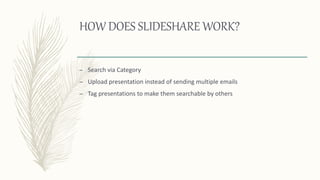 Slideshare powerpoint presentation | PPTX | Technology & Computing