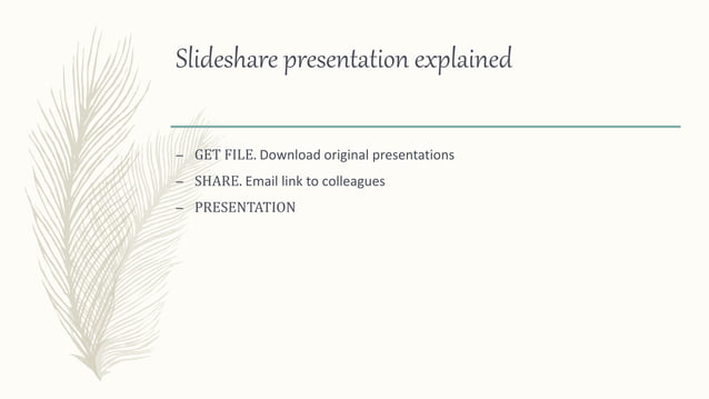 Slideshare powerpoint presentation | PPTX | Technology & Computing
