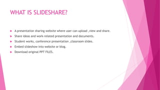 Slideshare | PPTX | Technology & Computing