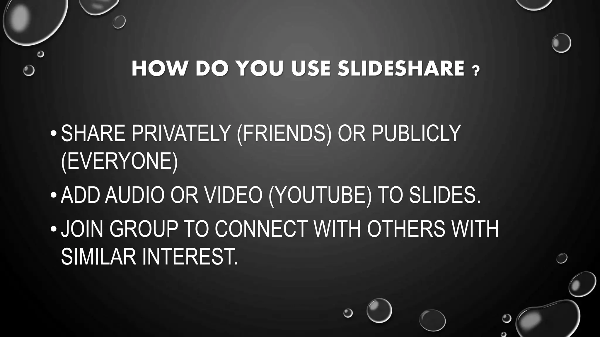 Slideshare(roselle) | PPT