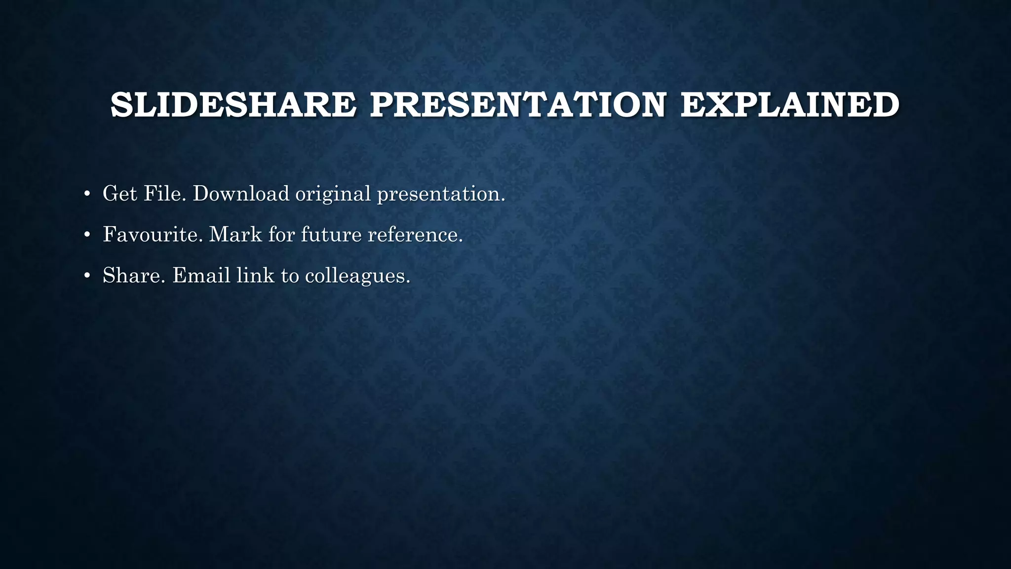 Slideshare(reeann) | PPTX
