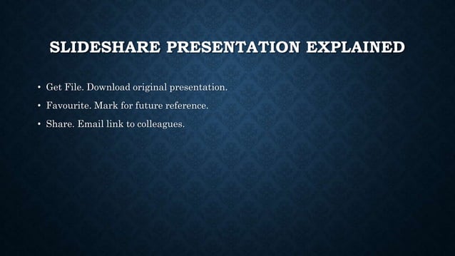 Slideshare(reeann) | PPTX
