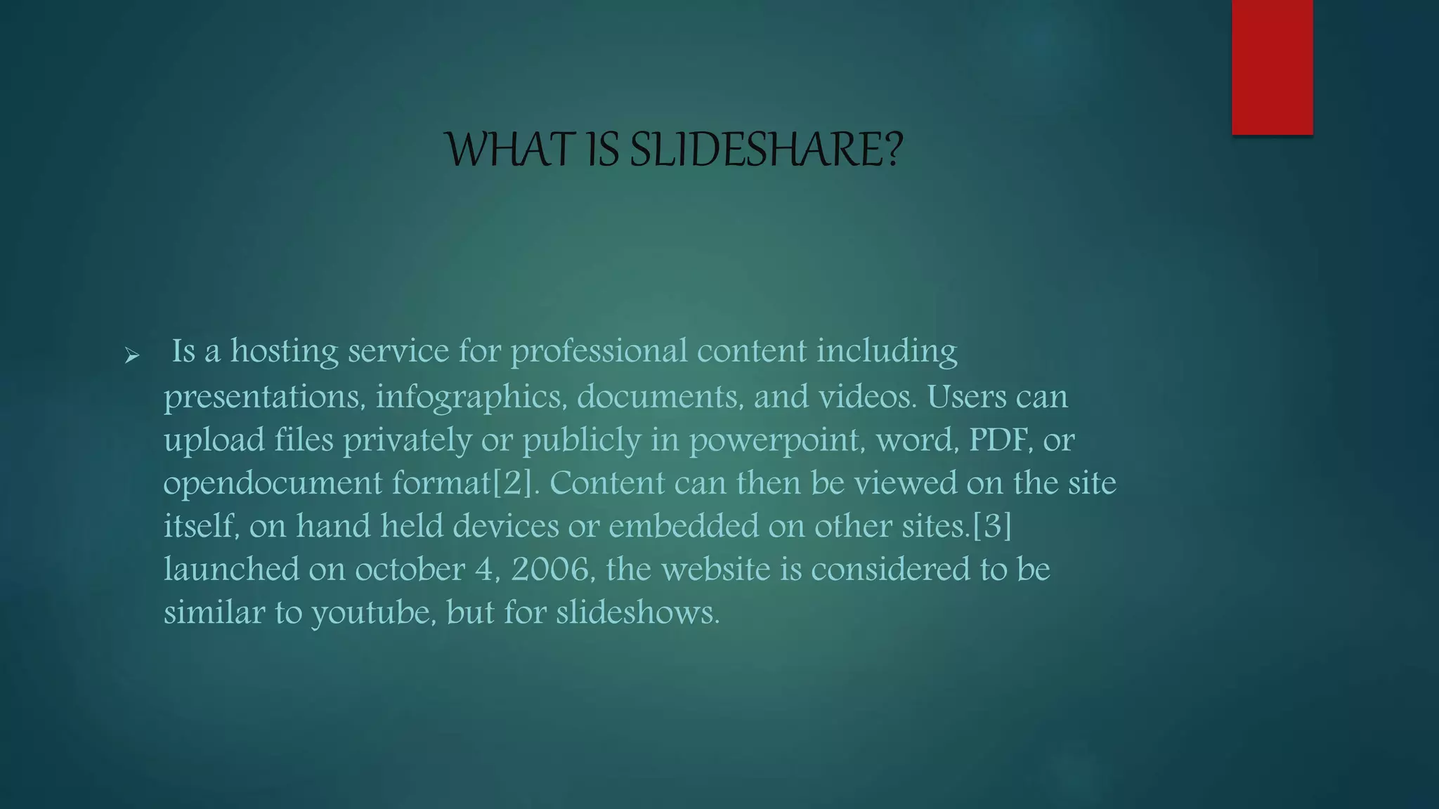 Slideshare | PPT