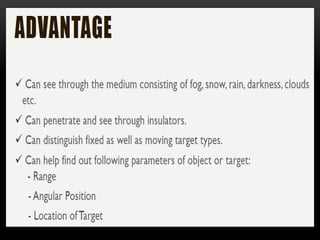 arduino based radar system | PPTX