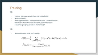 Attention based seq2seq ASR | PDF