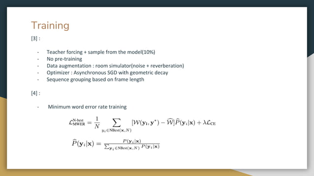 Attention based seq2seq ASR | PDF