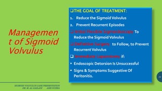 Sigmoid Volvulus Case Presentation 2019 التواء ألقولون | PPTX