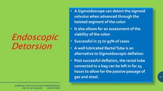 Sigmoid Volvulus Case Presentation 2019 التواء ألقولون | PPTX