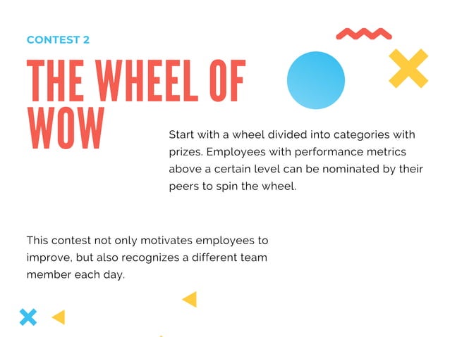 5 Contest ideas for Call Centers | PDF