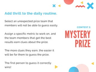 5 Contest ideas for Call Centers | PDF