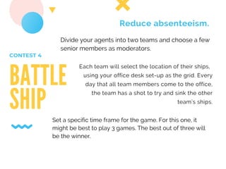 5 Contest ideas for Call Centers | PPT