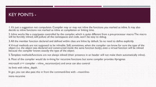 inline function | PPT