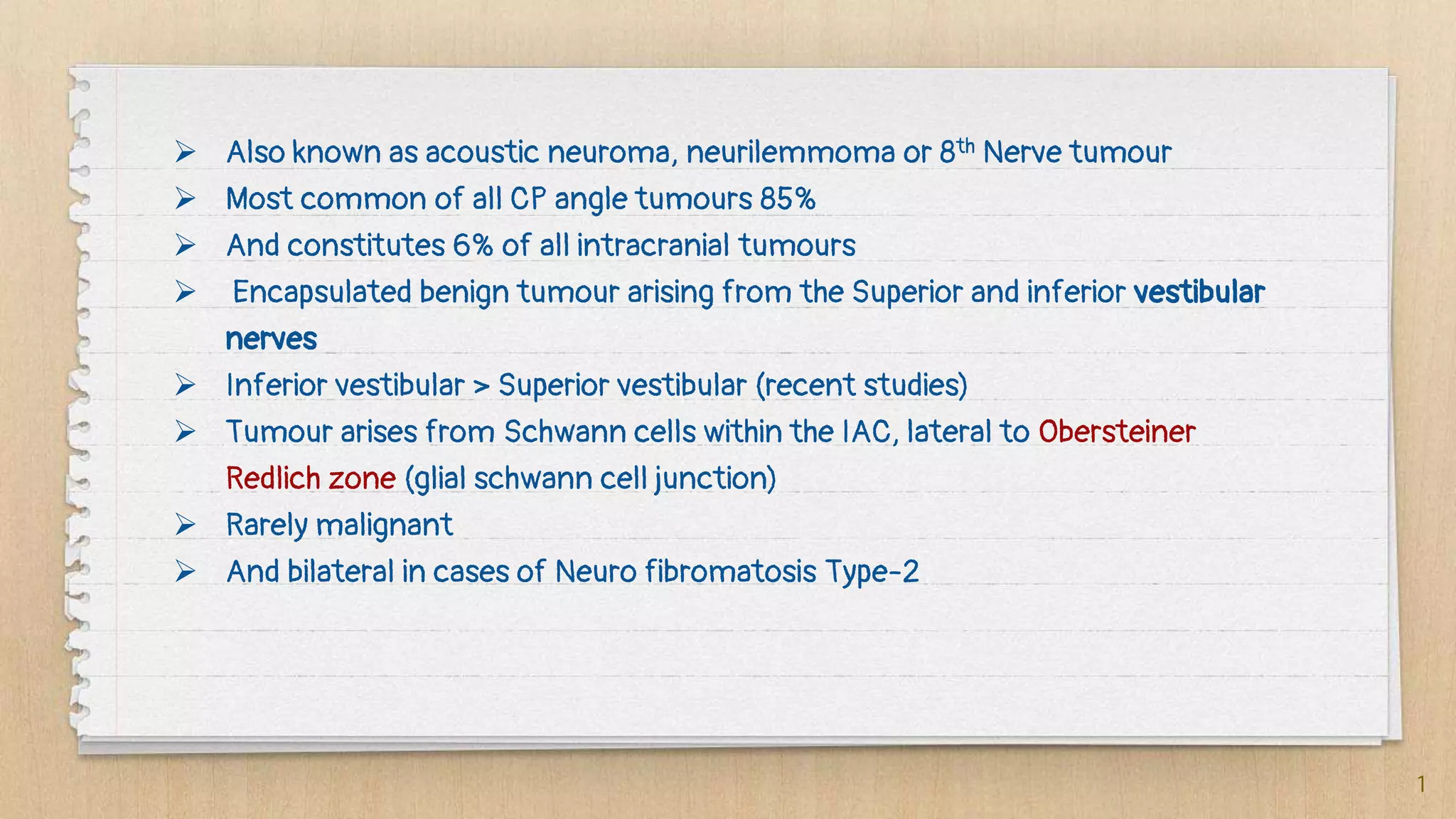 Vestibular schwannoma (acoustic neuroma) surgical anatomy and ...