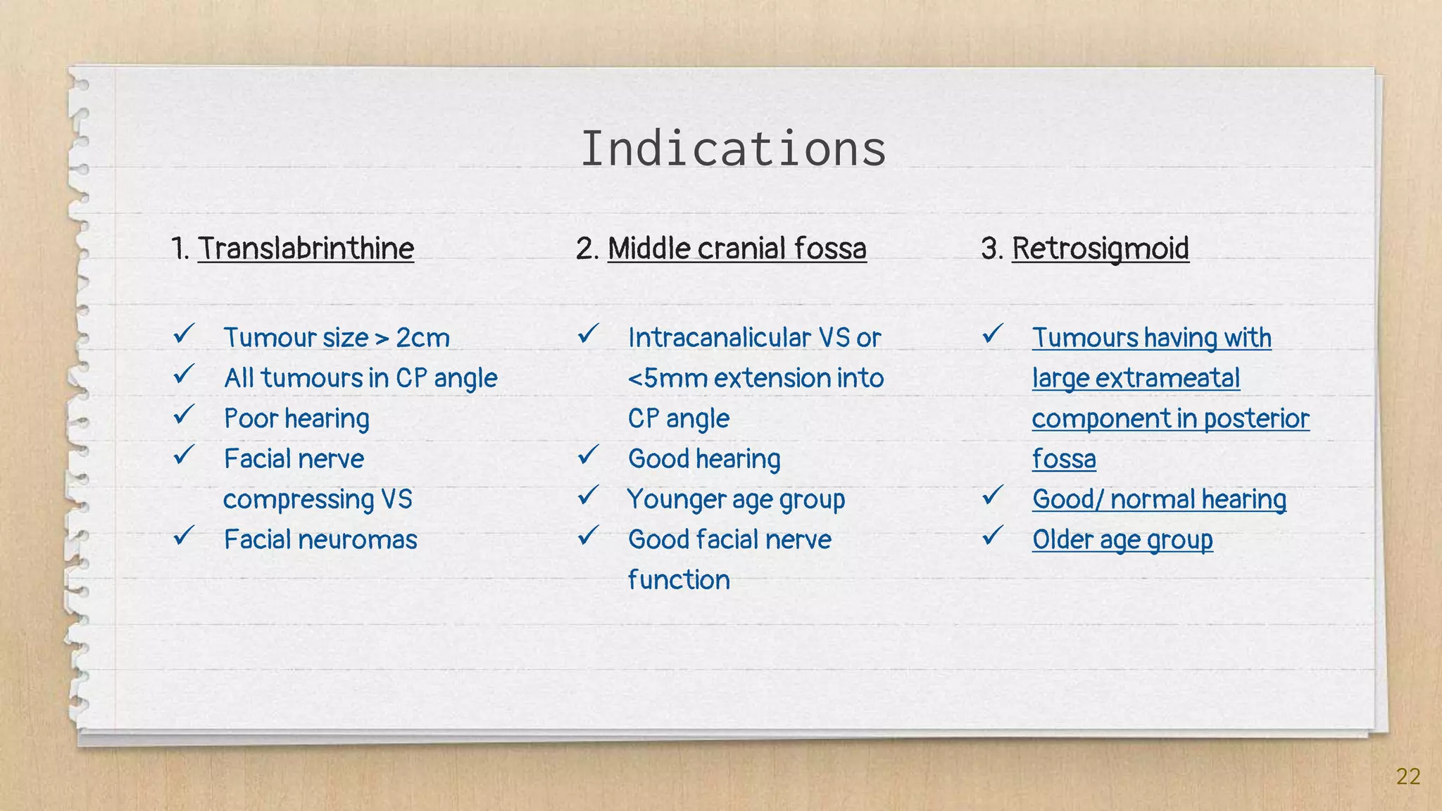 Vestibular schwannoma (acoustic neuroma) surgical anatomy and ...