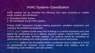 HVAC Understandings before Design it | PPTX