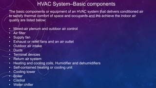 HVAC Understandings before Design it | PPTX