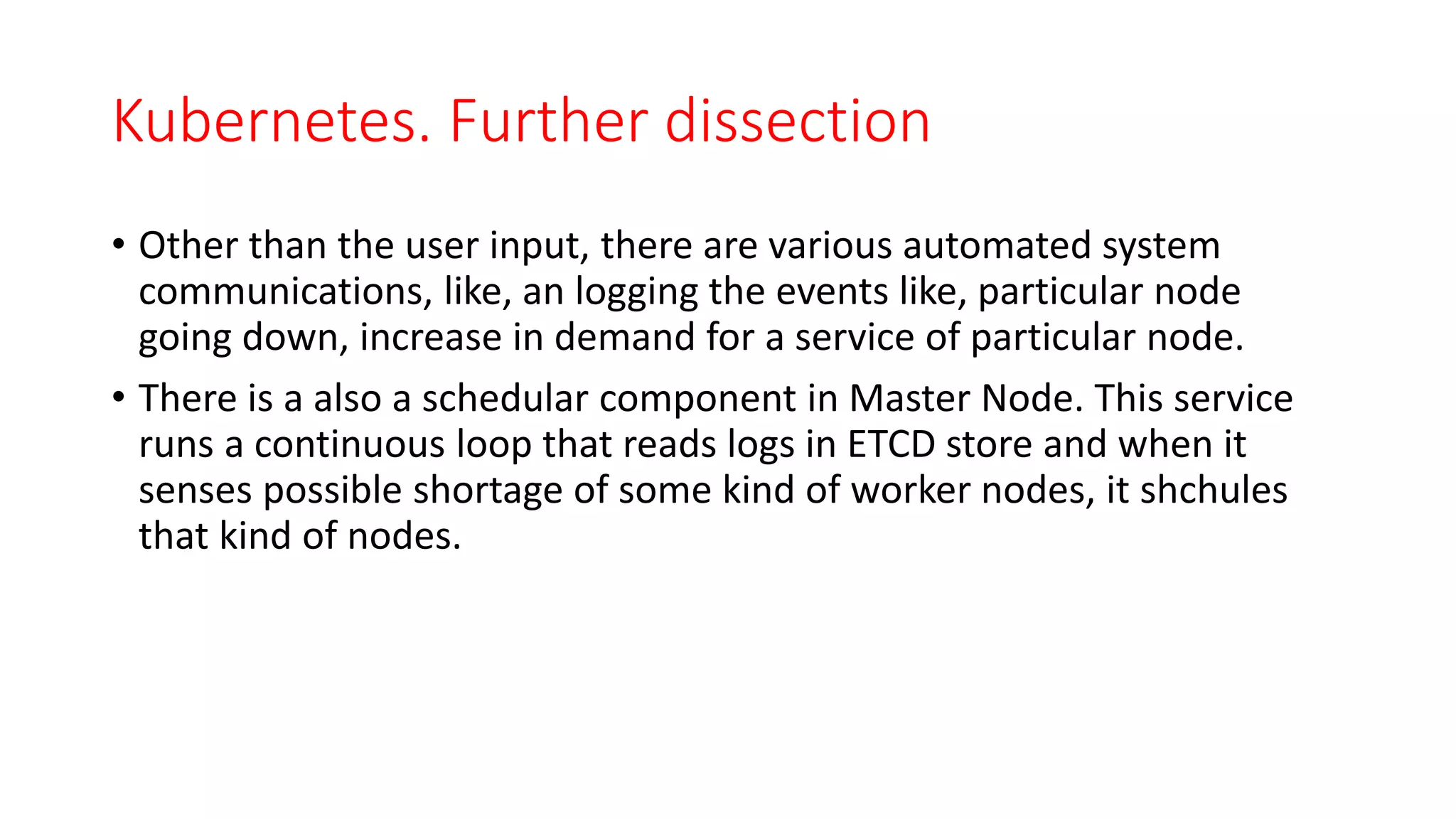 Brief Introduction To Kubernetes | PPTX
