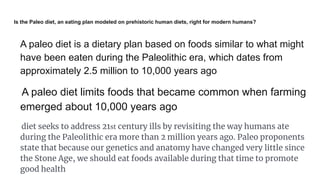 modern paleo diet | PPT