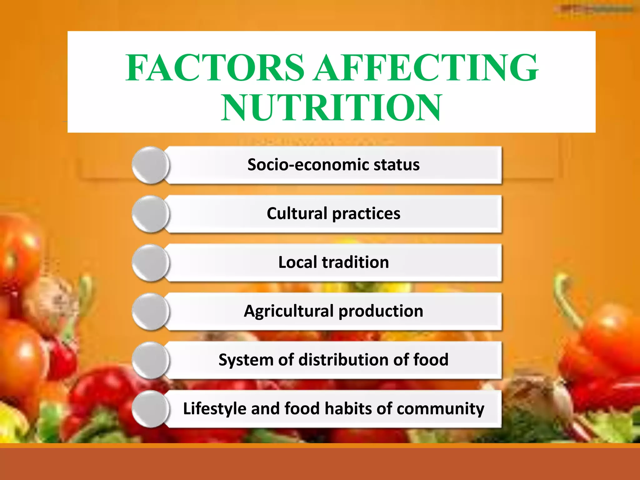 NUTRITION | PPTX