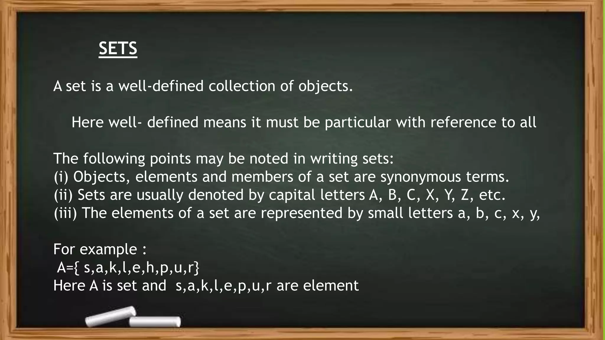 SET AND ITS OPERATIONS | PPTX