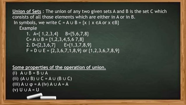 SET AND ITS OPERATIONS | PPTX