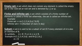 SET AND ITS OPERATIONS | PPTX
