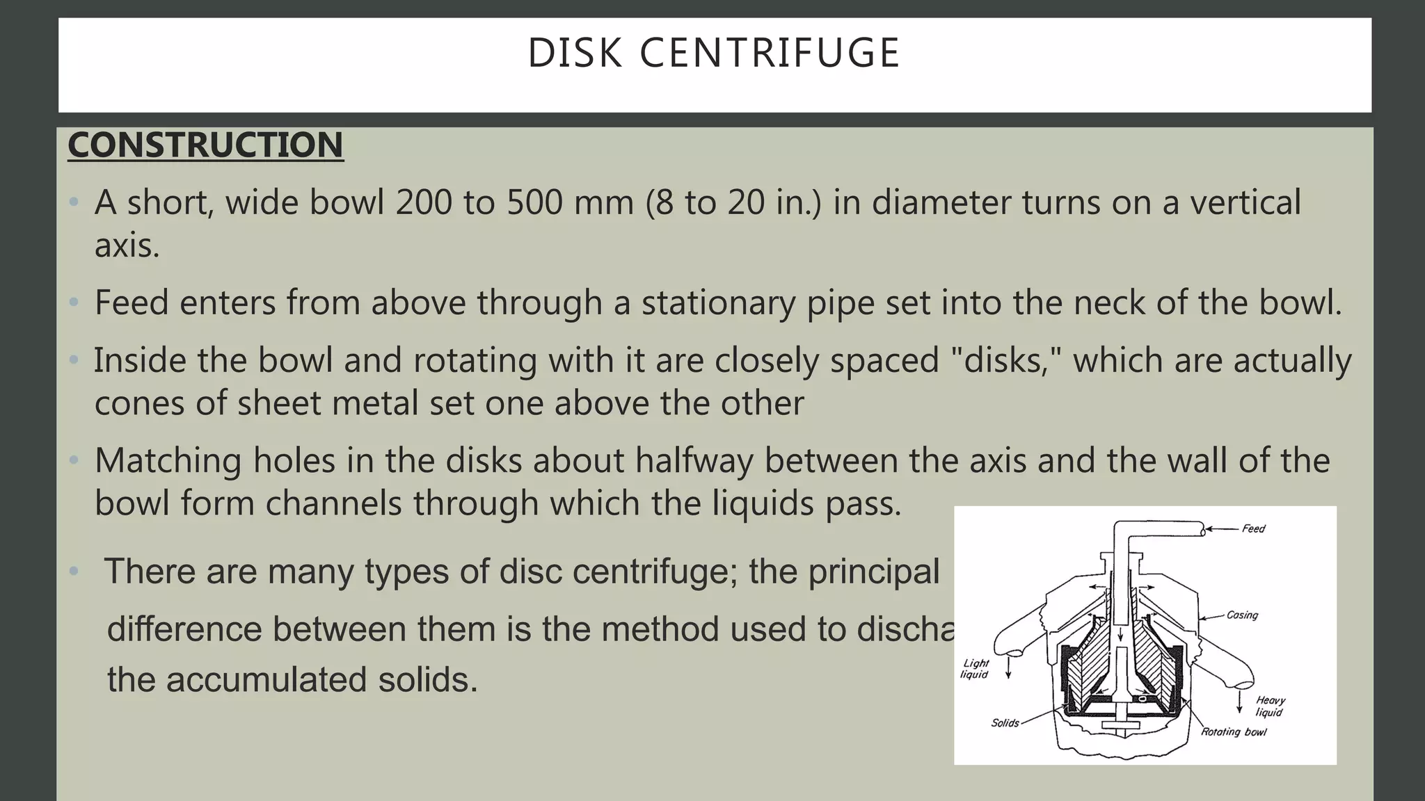 ROTARY DRUM FILTER, DISK CENTRIFUGE AND MICROFILTRATION | PPTX