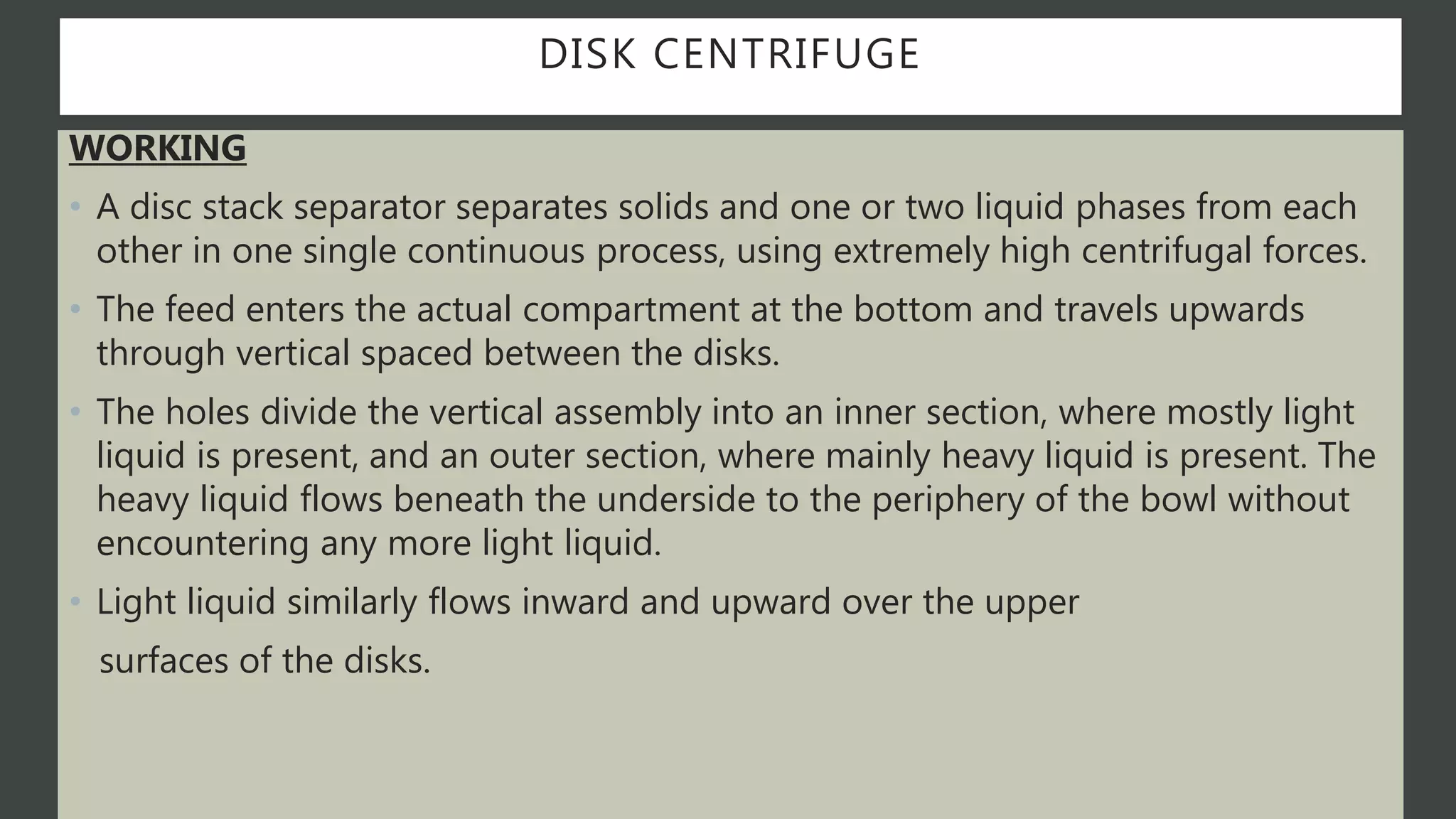 ROTARY DRUM FILTER, DISK CENTRIFUGE AND MICROFILTRATION | PPTX