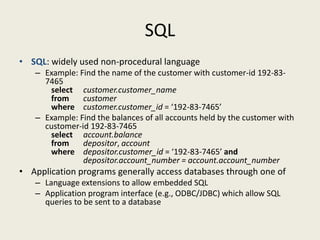 INTRODUCTION OF DATA BASE | PPT