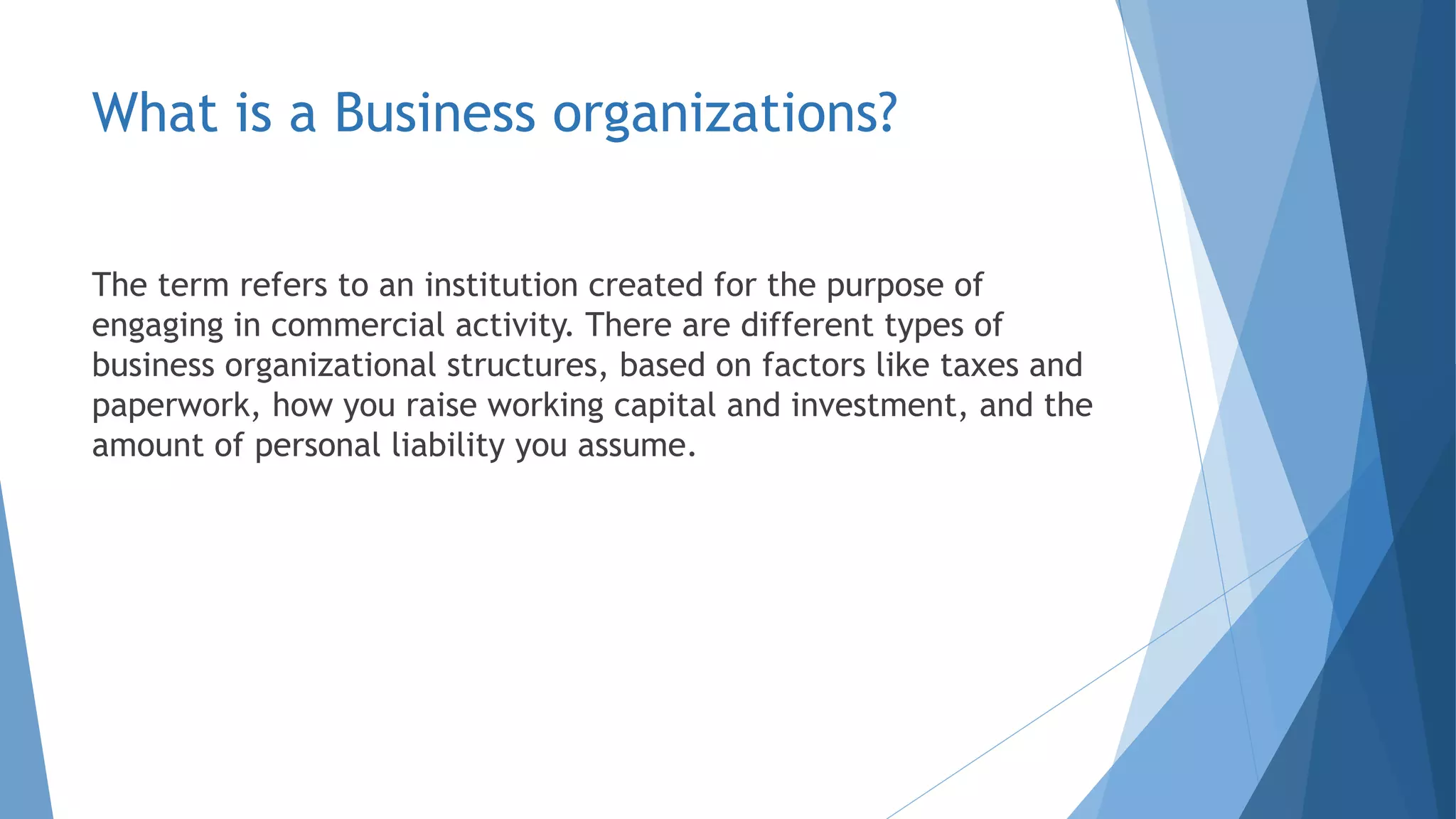 Business Types | PPT