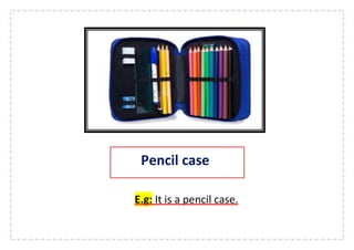 School Supplies Flashcards | PDF