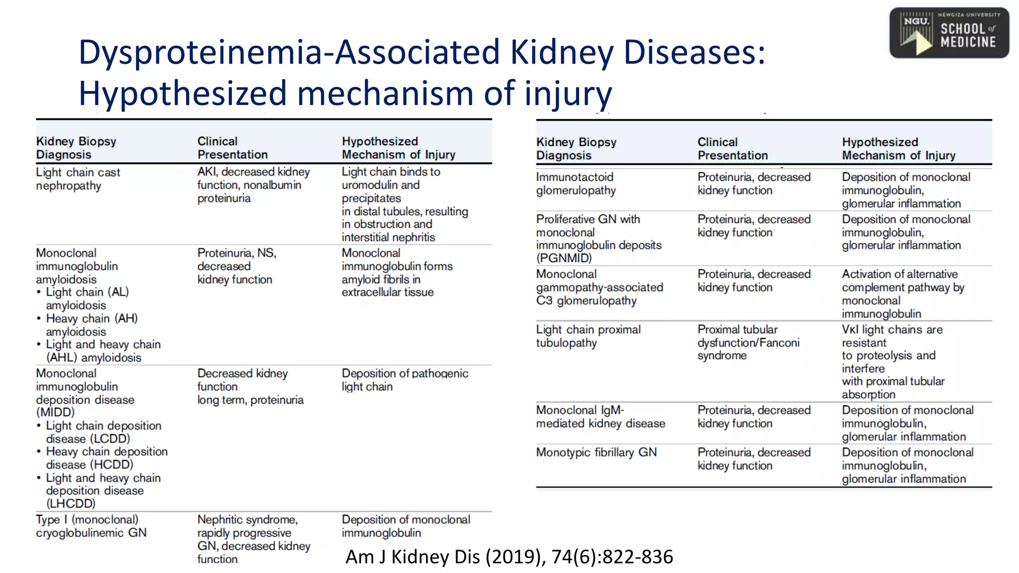 Dysproteinemias Related Renal Disorders, Monoclonal Gammopathy ...