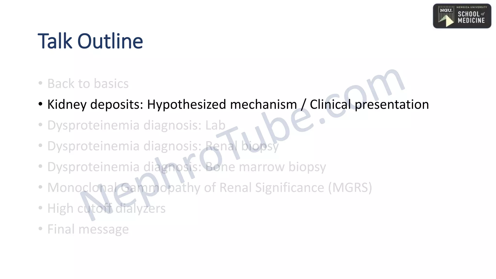 Dysproteinemias Related Renal Disorders, Monoclonal Gammopathy ...