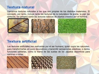 textura y espacio | PPTX